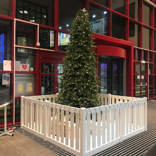 Christmas Tree Fencing Guards | Tekplas
