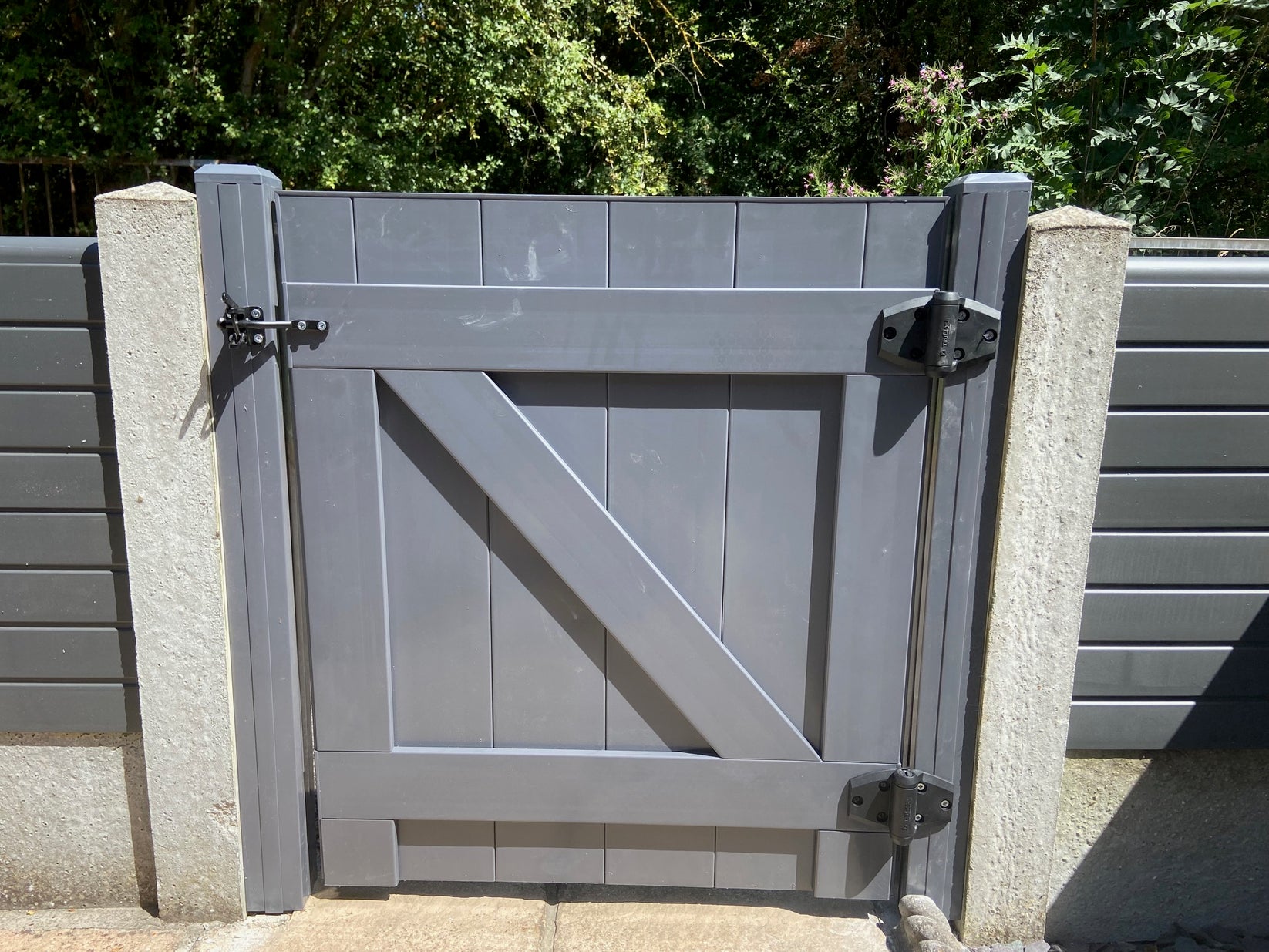 Plastic Path Gate | Flat Top | W: 600 - 1200mm, H: 900mm – Tekplas